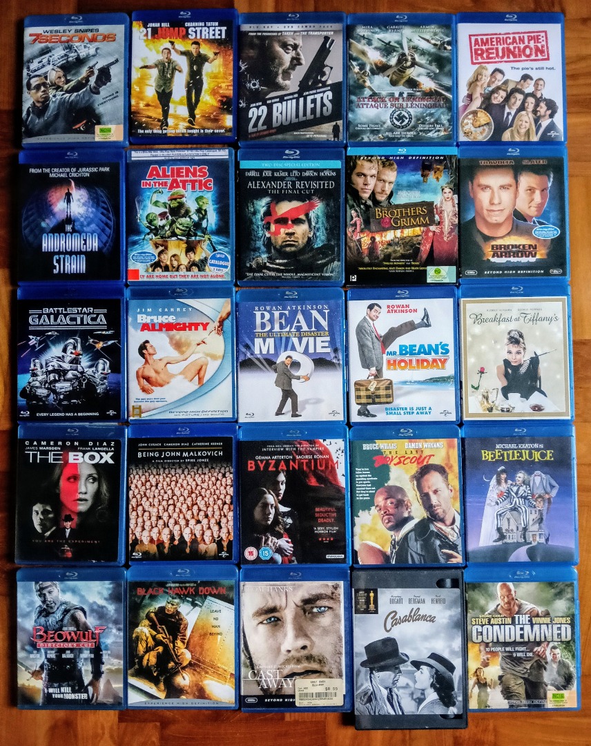 BluRay Movie Collection - Various Titles A-Z (List Inside), Hobbies ...