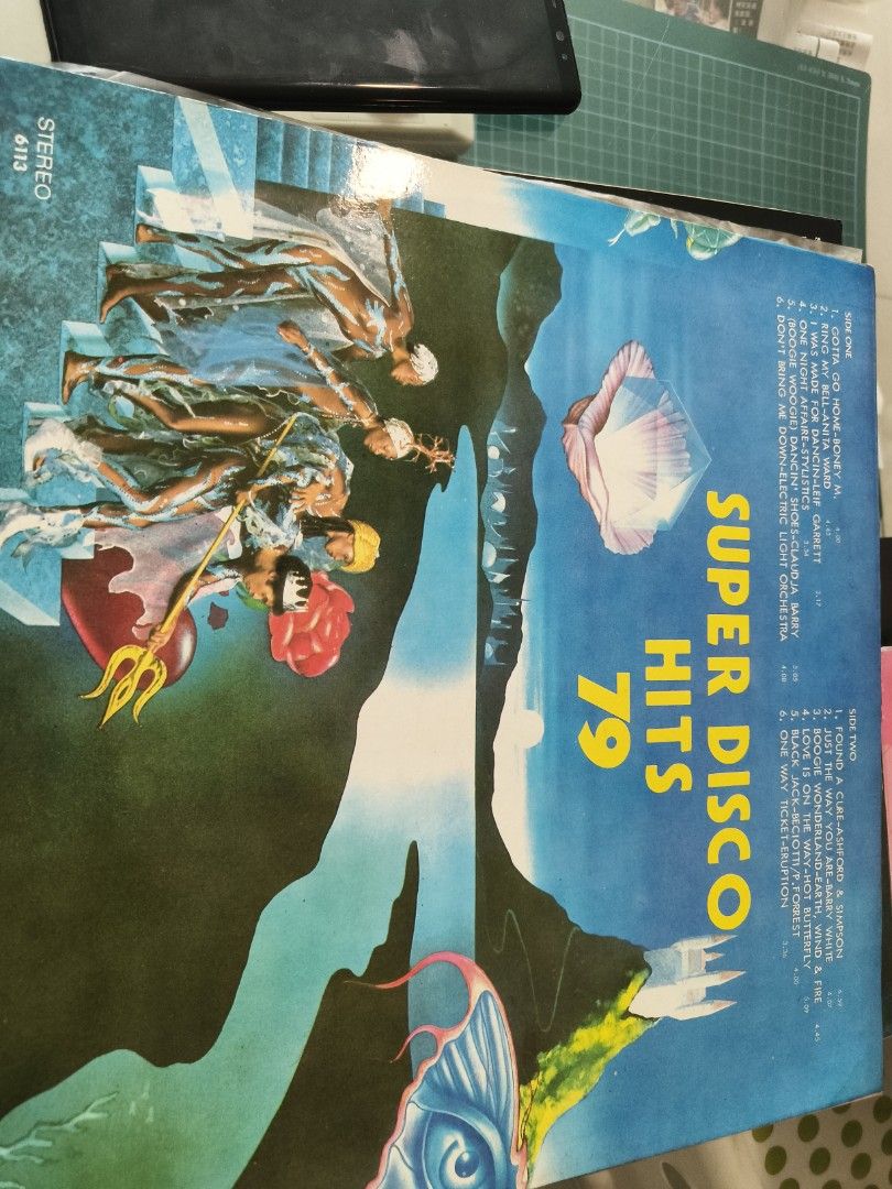 Boney M. Vinyl Records - Super Disco Hits 79, Hobbies & Toys, Music ...