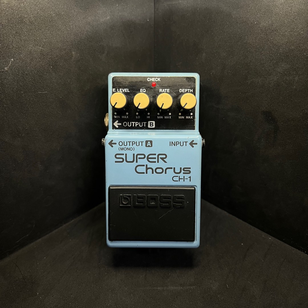 Boss 1998 CH1 Super Chorus | Pink Label | CH-1, Hobbies & Toys, Music ...