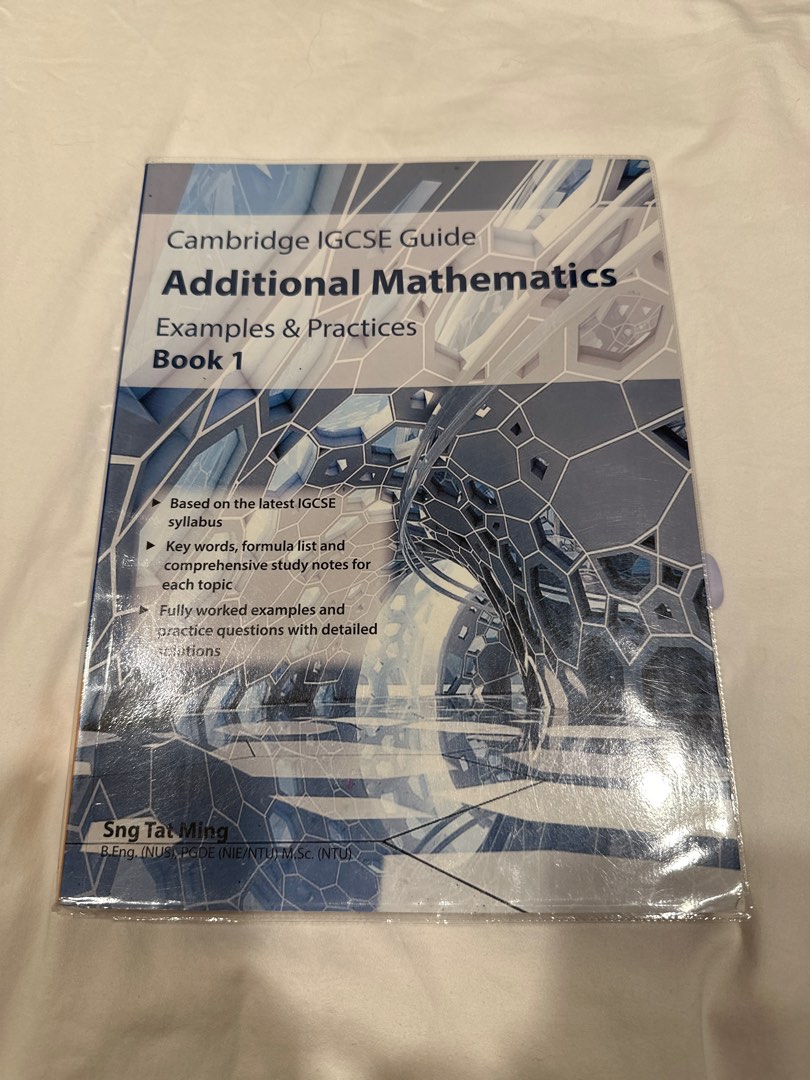 Cambridge IGCSE Additional Mathematics Book 1, Hobbies & Toys, Books & Magazines, Textbooks on ...