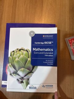 Cambridge IGCSE Mathematics Core and Extended Coursebook, Hobbies & Toys, Books & Magazines ...