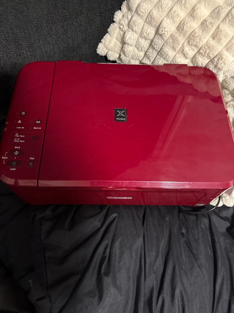 Canon PIXMA Printer - Red, Computers & Tech, Printers, Scanners ...