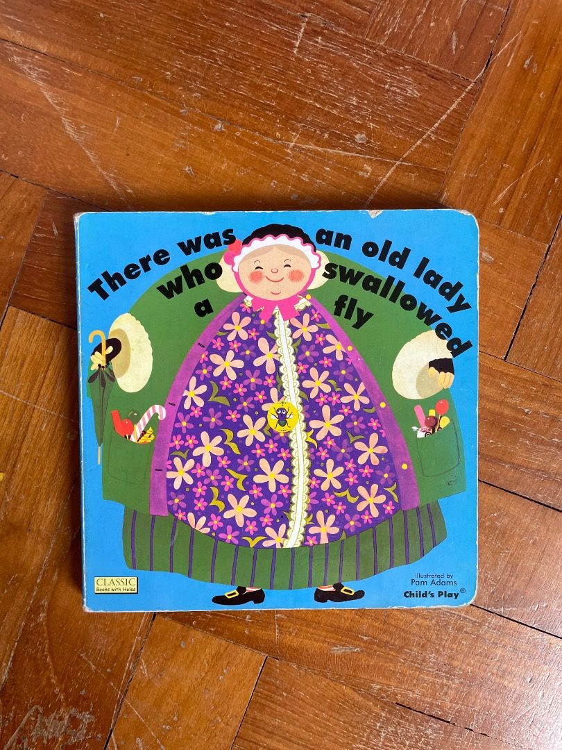 Child's Play There Was an Old Lady Who Swallowed a Fly Book, Hobbies ...