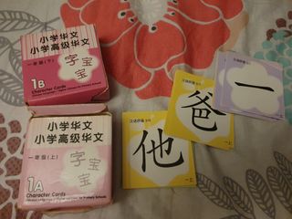 Chinese Character Cards for Primary Schools, Hobbies & Toys, Toys ...