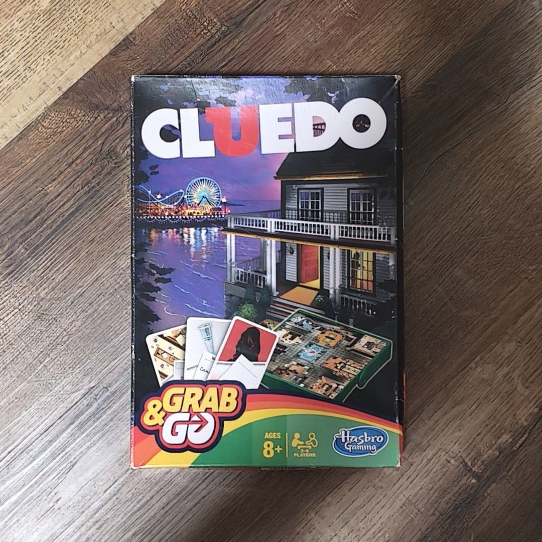 Cluedo Grab & Go Board Game, Hobbies & Toys, Toys & Games on Carousell