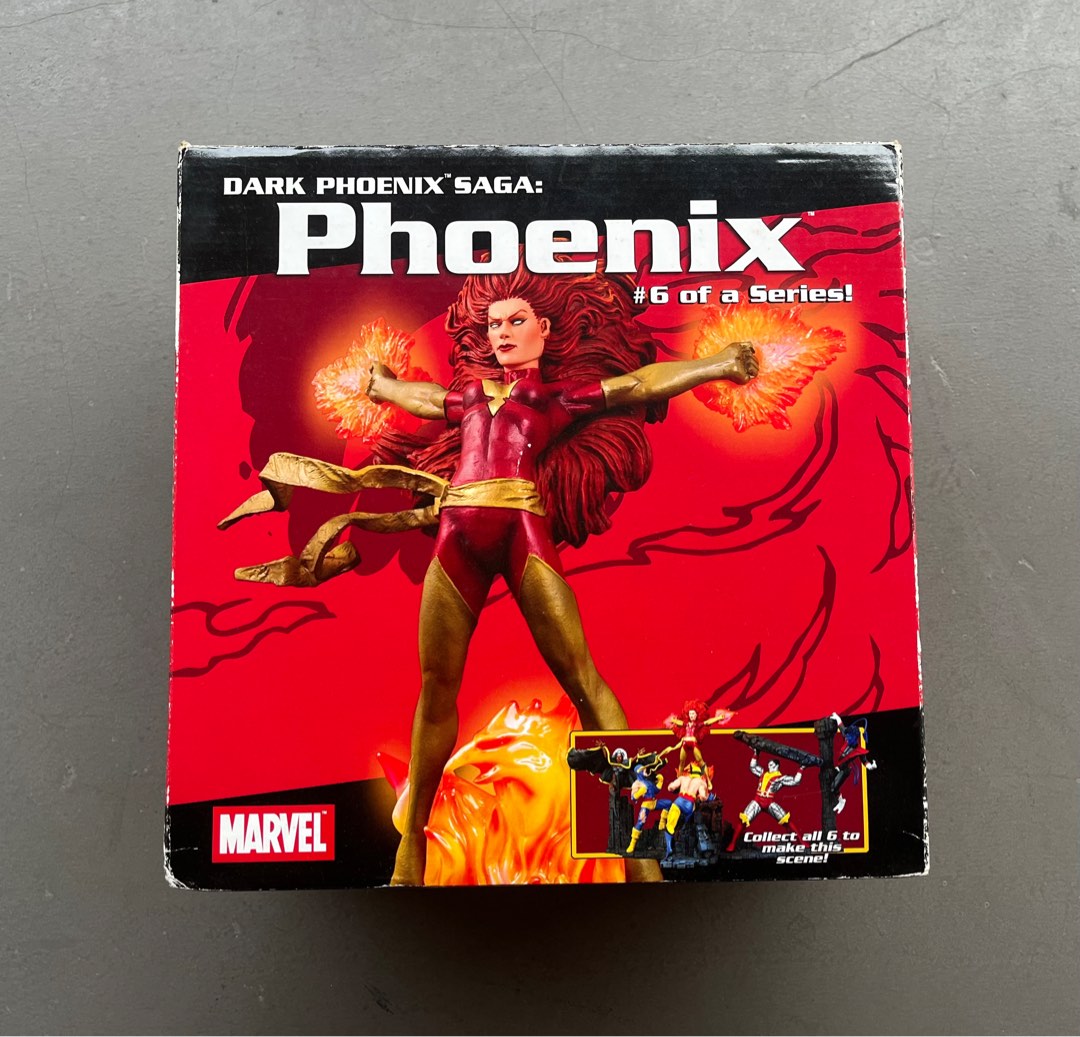 Marvel X-Men Diamond Select Dark Phoenix Statue Dark Phoenix Saga #6 ...