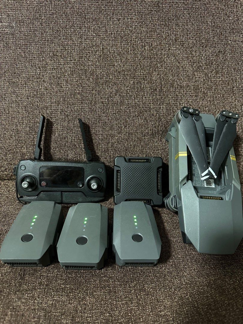 DJI Mavic PRO fly more combo, Photography, Drones on Carousell