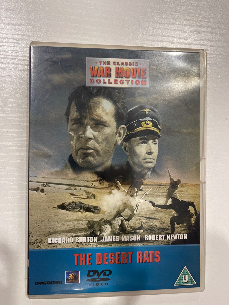 DVD The Classic War Movie Collection- The Desert Rats, Hobbies & Toys ...