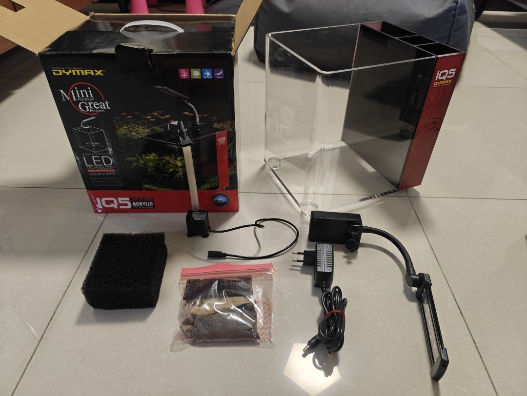 Dymax IQ5 Mini Aquarium Tank, Pet Supplies, Homes & Other Pet ...
