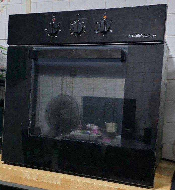 ELBA 53L Built-in Conventional Oven - EBO 1726 BK, TV & Home Appliances ...