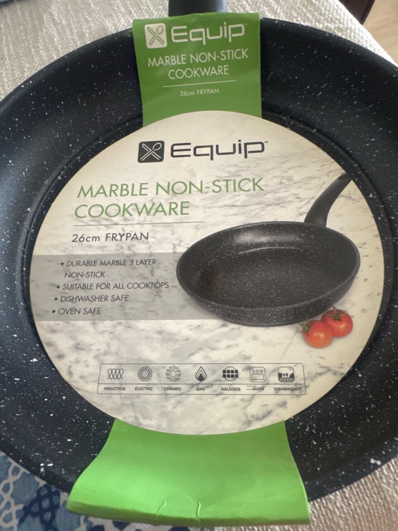 Equip Marble Non-Stick Frypan - 26cm, Furniture & Home Living ...