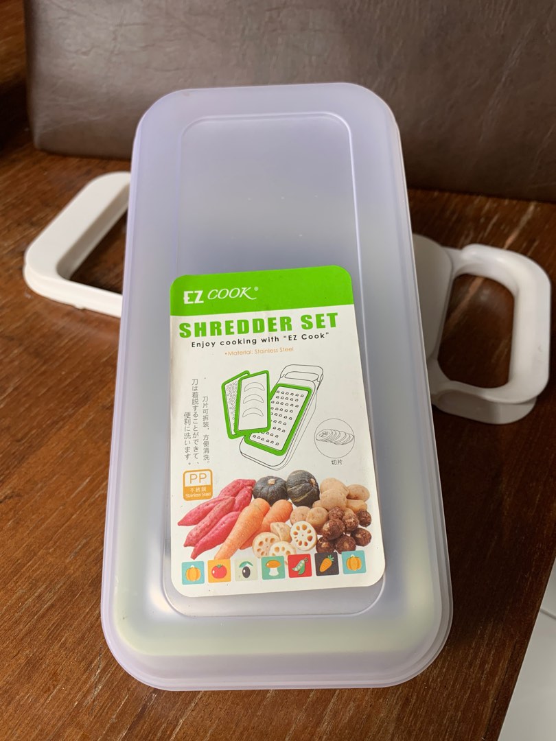 EZ Cook Shredder Set - Brand New, TV & Home Appliances, Kitchen ...