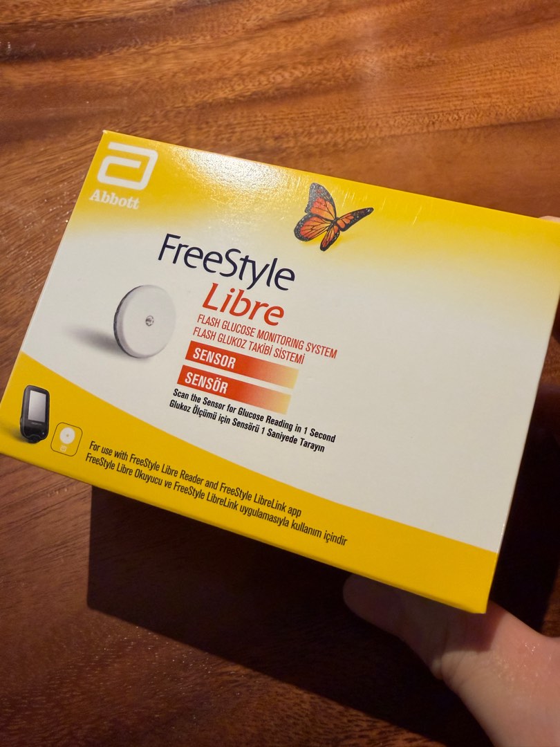 FreeStyle Libre Flash Glucose Monitoring System Sensor, Health ...