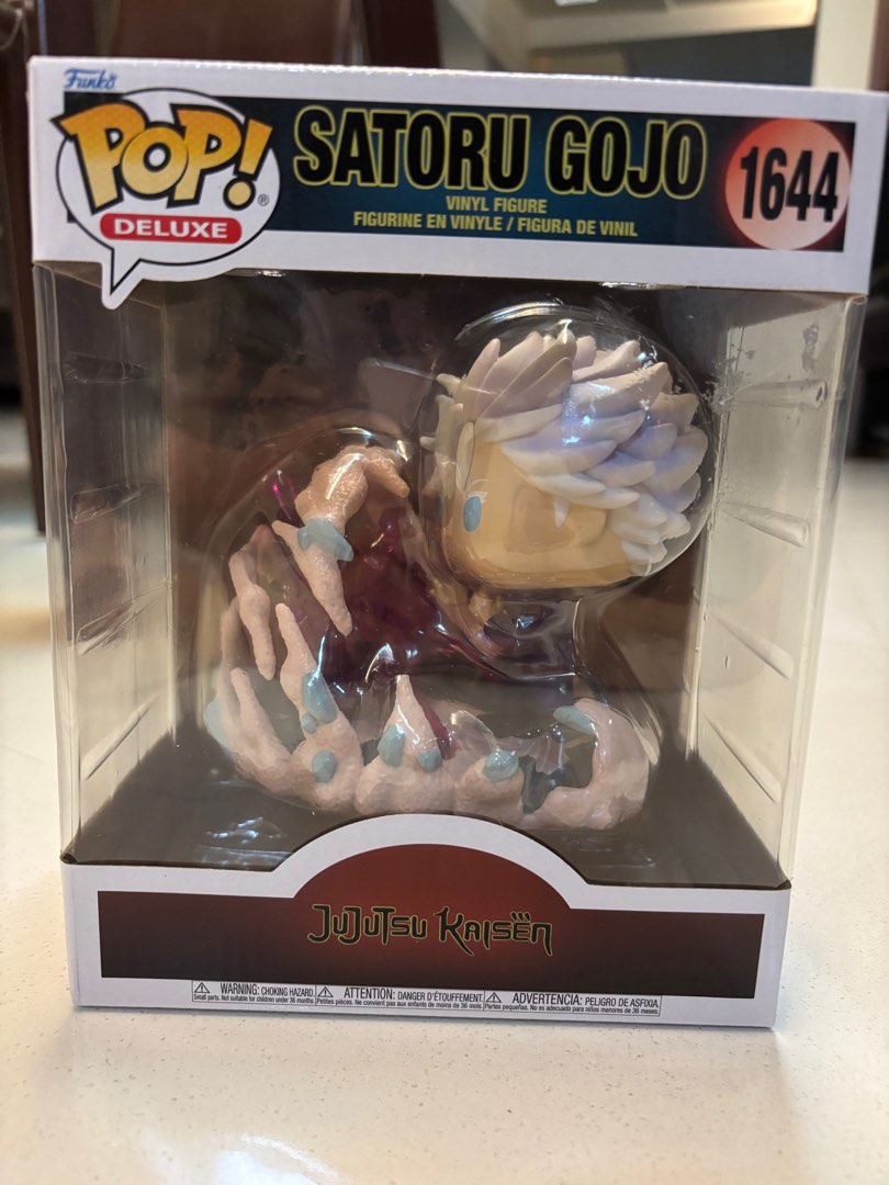 Funko Pop! Deluxe Satoru Gojo Jujutsu Kaisen #1644, Hobbies & Toys ...
