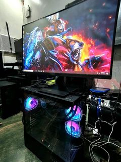 Gaming PC with Monitor, Chair, and Desk, Computers & Tech, Desktops on ...