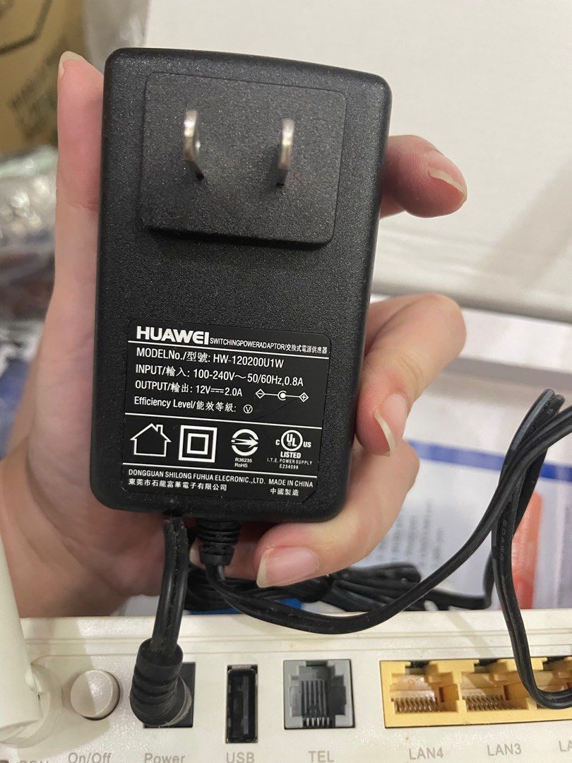 Globe At Home Huawei HG8145V5 Router Adaptor 9v 1A, Computers & Tech ...