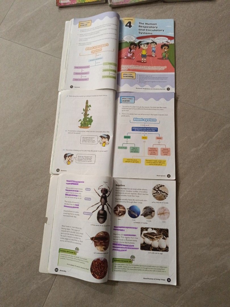 Inspiring Science Textbook Primary 3, 4, 5, Hobbies & Toys, Books ...