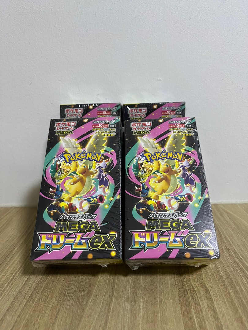 [In-Stock] Pokemon JP M2a Mega Dreams EX shrinked / unshrinked booster ...