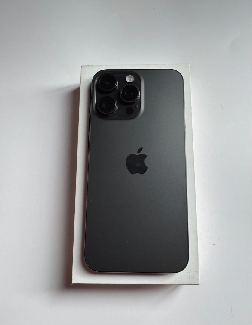 iPhone 15 Pro Max 256GB Black Titanium, Mobile Phones & Gadgets, Mobile ...