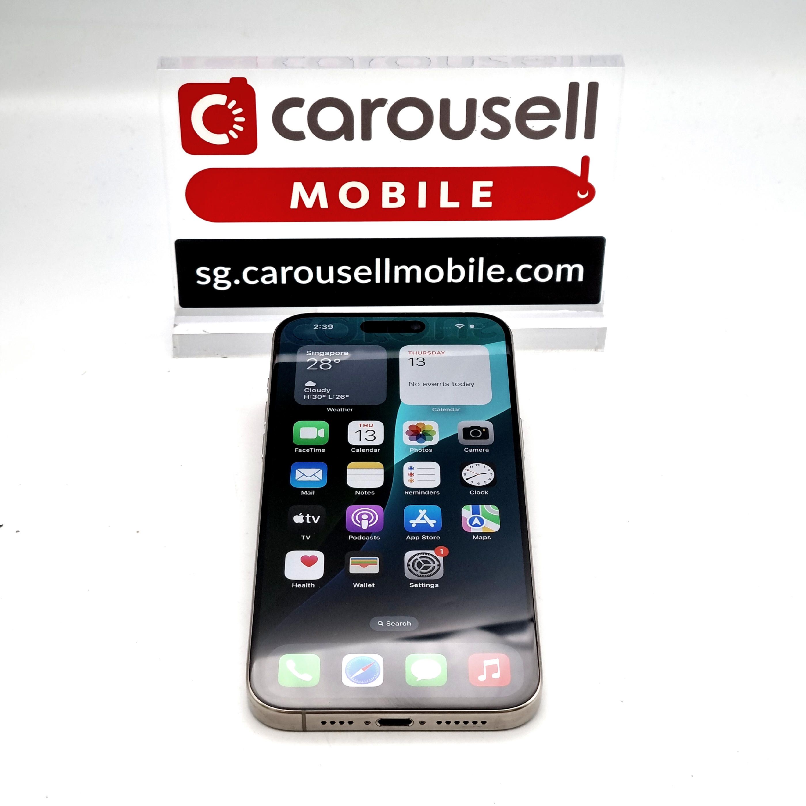 iPhone 15 Pro Max Natural Titanium 512GB, Mobile Phones & Gadgets ...