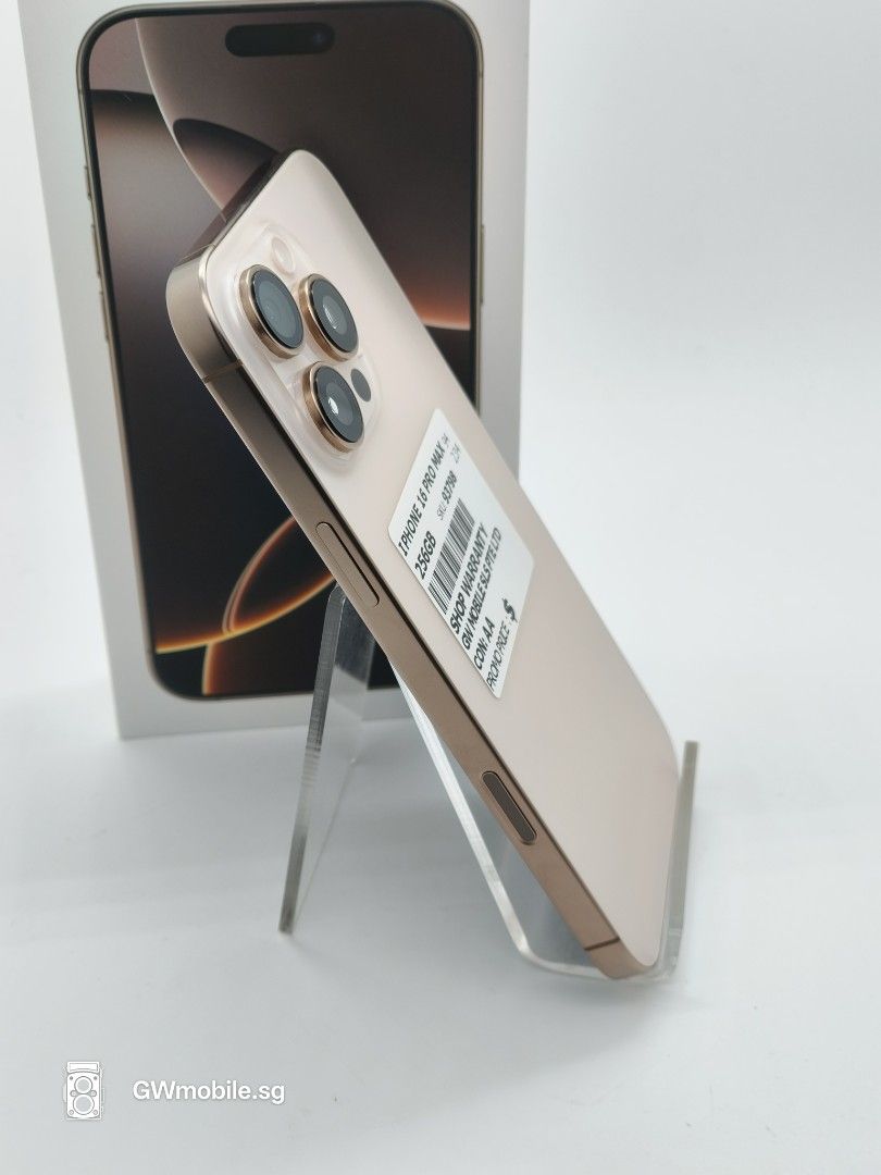iPhone 16 Pro Max Desert Titanium 256GB, Mobile Phones & Gadgets ...