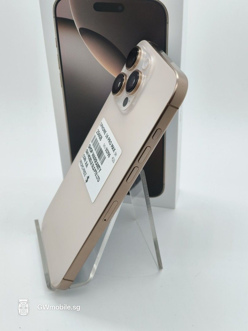 iPhone 16 Pro Max Desert Titanium 256GB, Mobile Phones & Gadgets ...