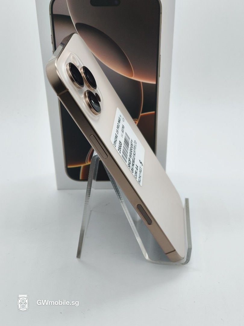 iPhone 16 Pro Max Desert Titanium 256GB, Mobile Phones & Gadgets ...