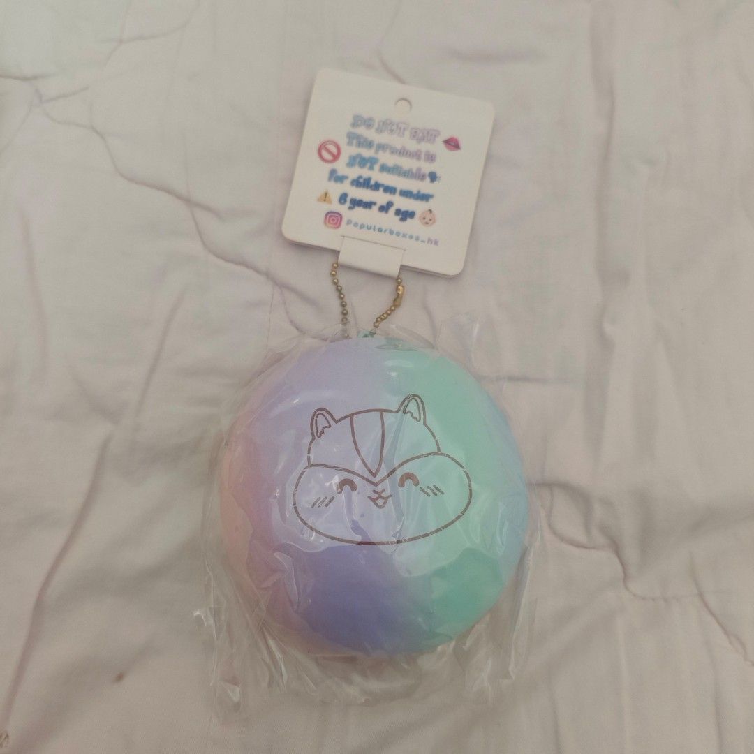 Kawaii Fox Squishy, Hobbies & Toys, Toys & Games on Carousell