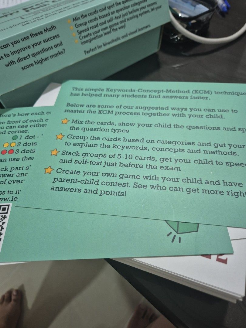 Learning out of box LOB 100 My Happy Direct Questions Math Cards for ...