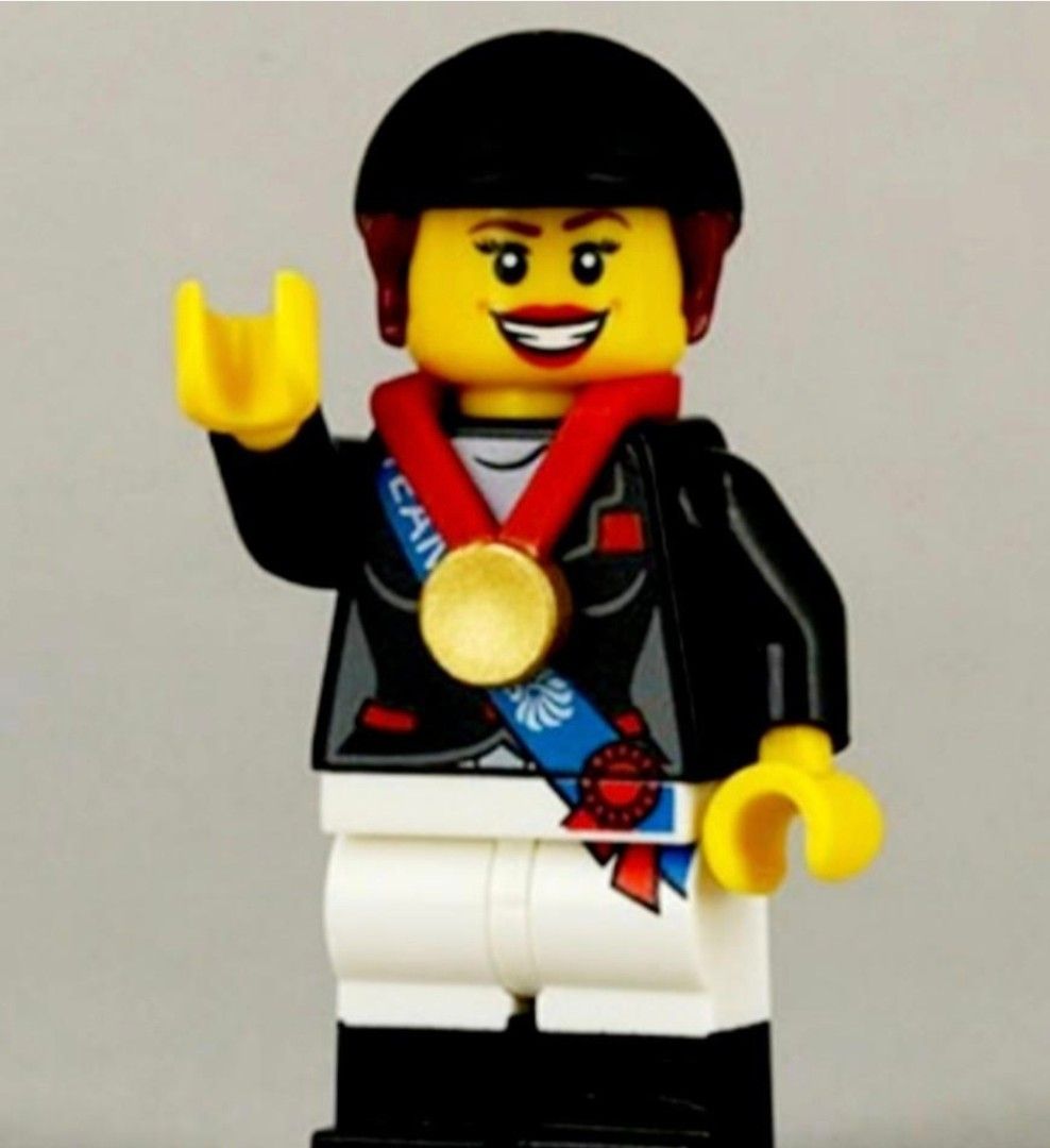 Lego 8909 TEAM GB Horseback Rider 馬術 英國倫敦奧運限量版 連底板 (全新開袋確認), 興趣及遊戲, 玩具 ...