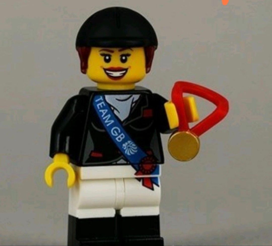 Lego 8909 TEAM GB Horseback Rider 馬術 英國倫敦奧運限量版 連底板 (全新開袋確認), 興趣及遊戲, 玩具 ...