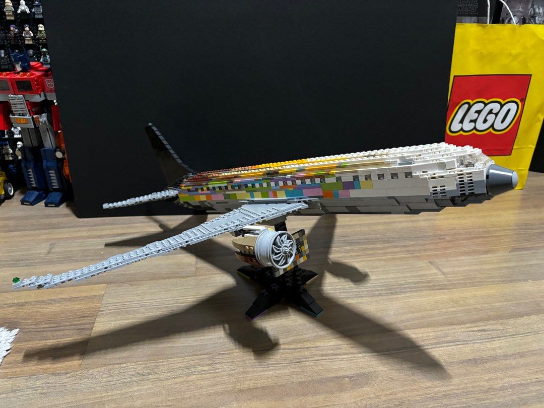 LEGO MOC Boeing 787 Dreamliner (Alternate build for set 10177), Hobbies ...
