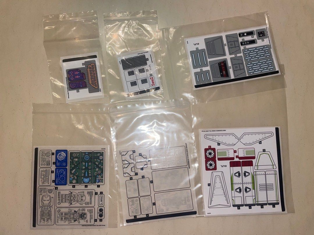 LEGO Stickers Bundle, Hobbies & Toys, Toys & Games on Carousell