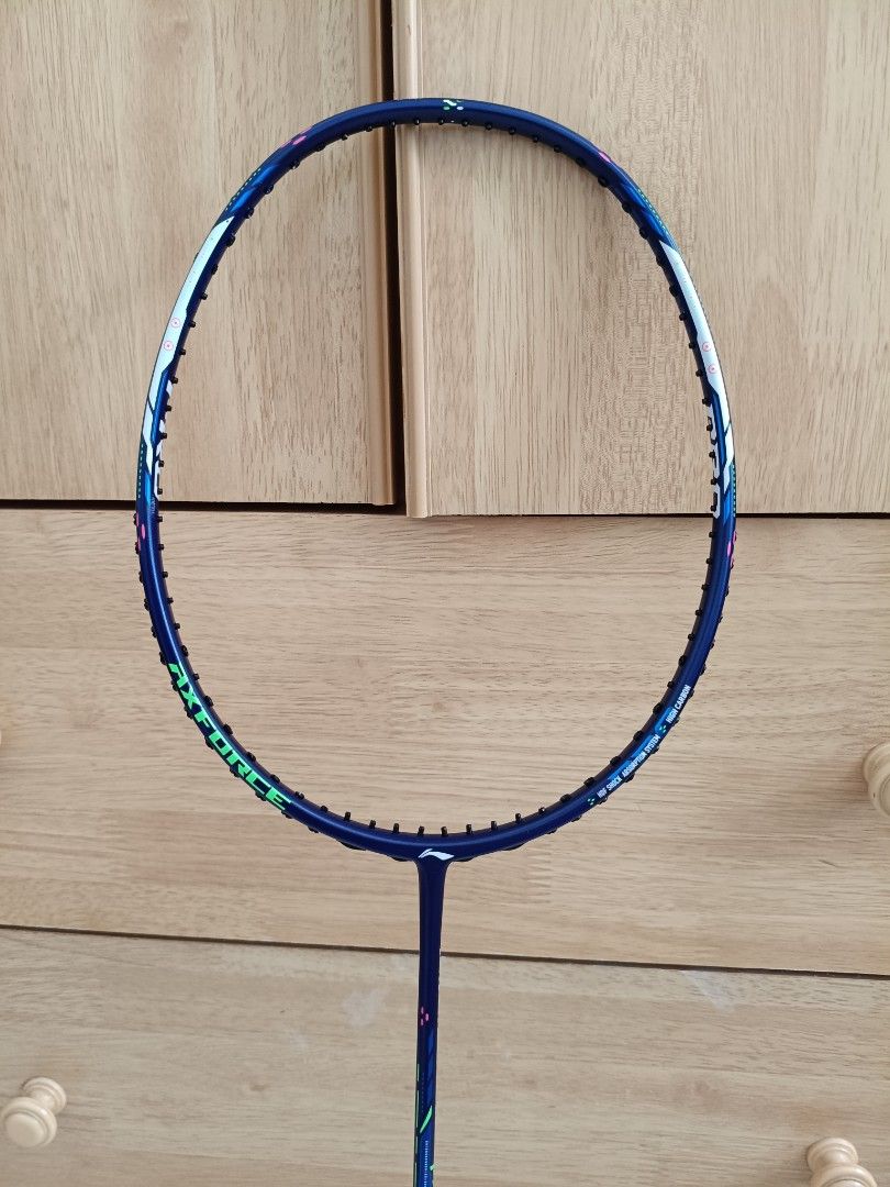 Li-Ning AXFORCE Cannon Pro Badminton Racket. (Free Yonex Exbolt 65 ...