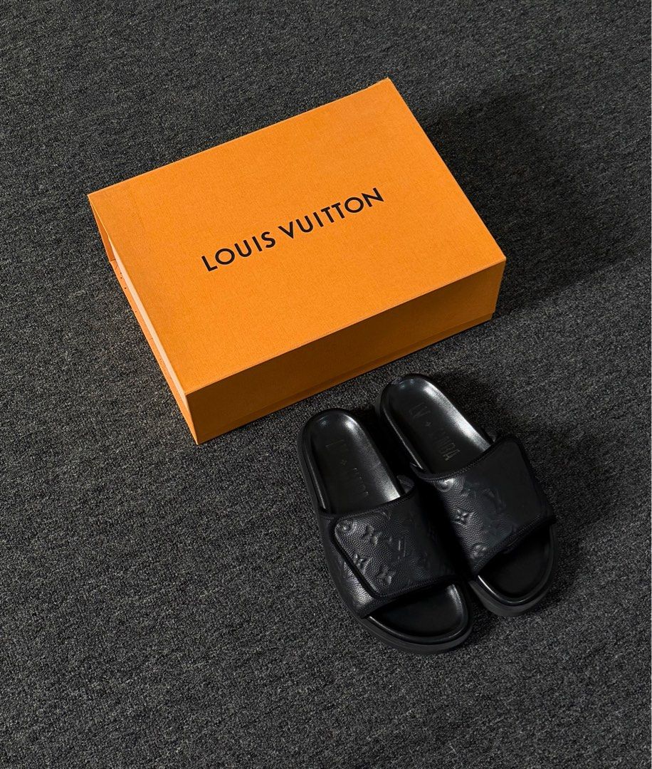 LOUIS VUITTON X NBA MIAMI MULE SLIDES EUR40 FIT UK6 - UK7, Luxury ...