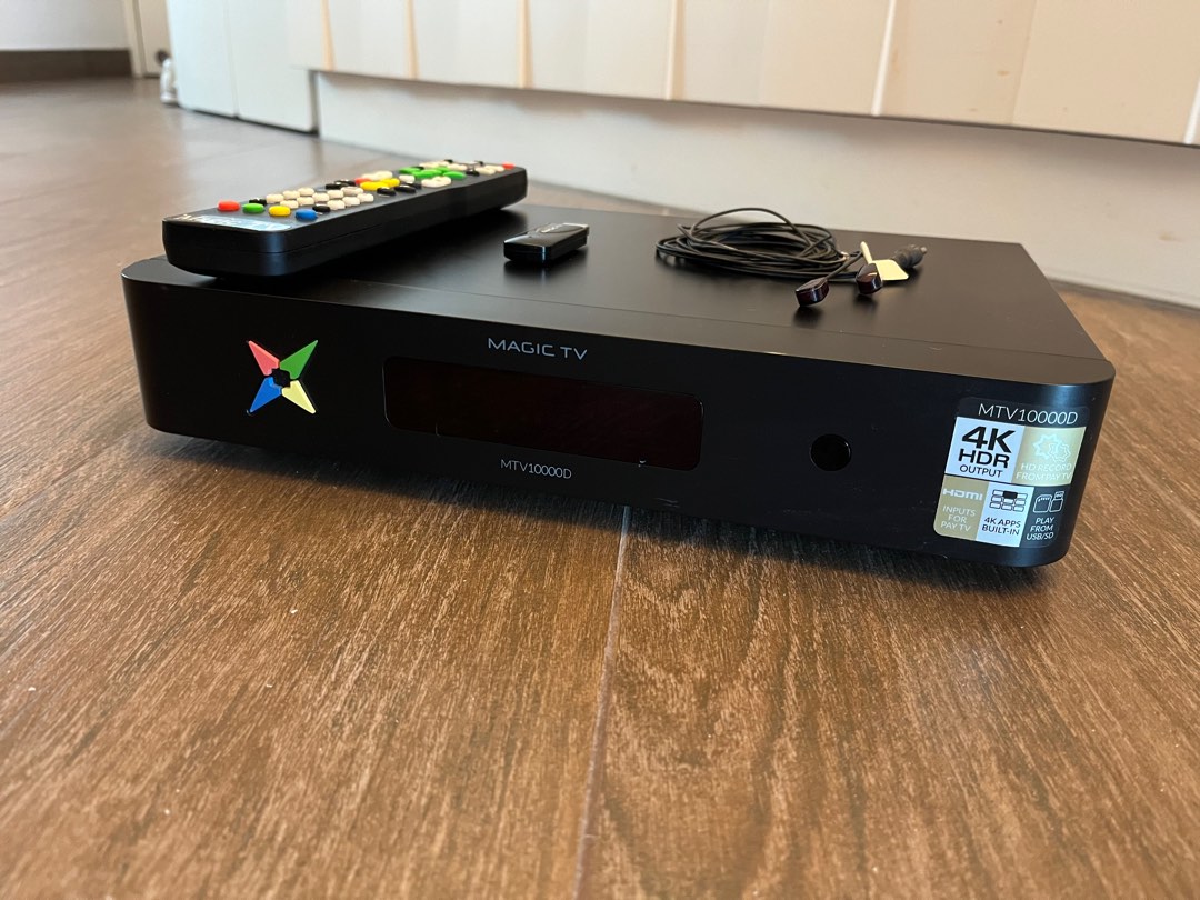 Magic TV MTV10000D 4K TV Box, 家庭電器, 電視 & 其他娛樂, 電視組件及配件 - Carousell