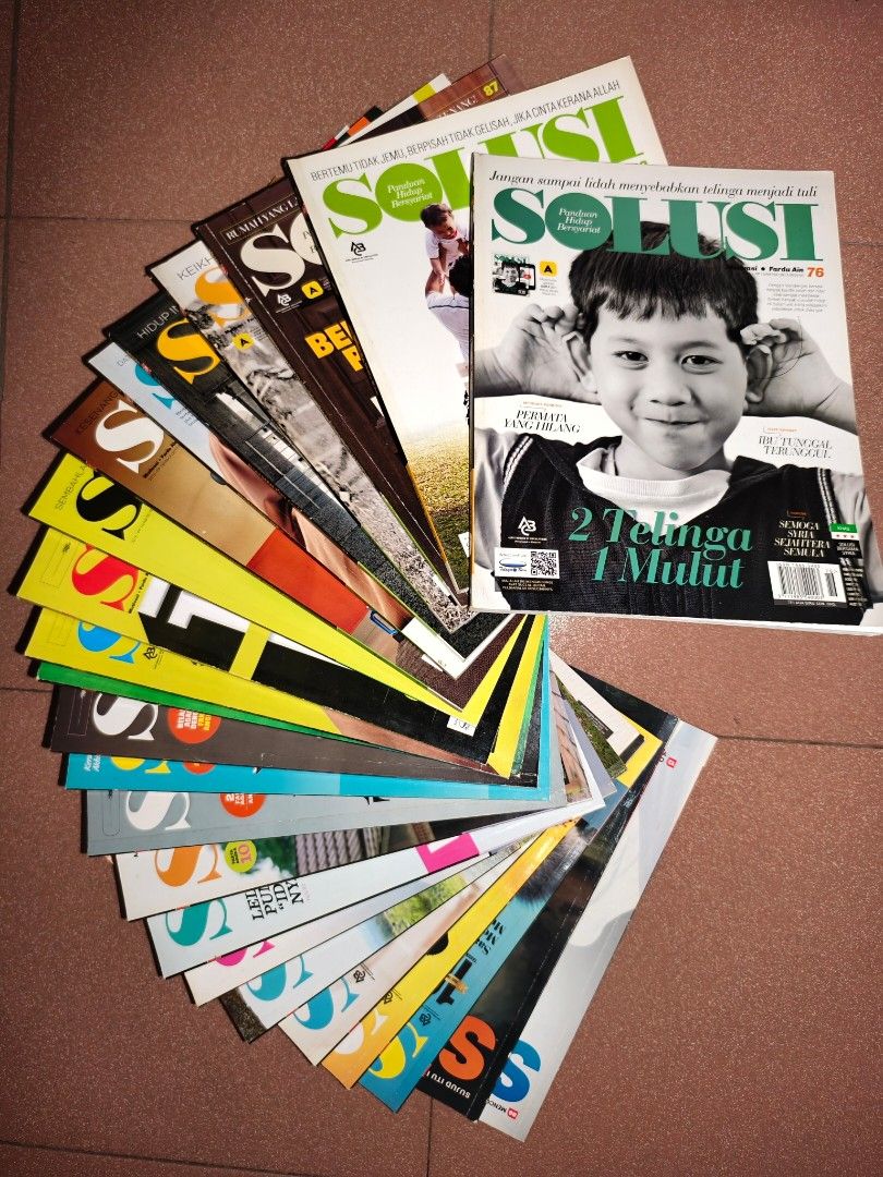 Majalah Solusi / Solusi Magazine Collection By Telaga Biru, Hobbies ...