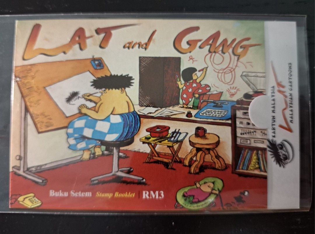 Malaysia booklet stamp Lat and Gang, Hobbies & Toys, Memorabilia ...
