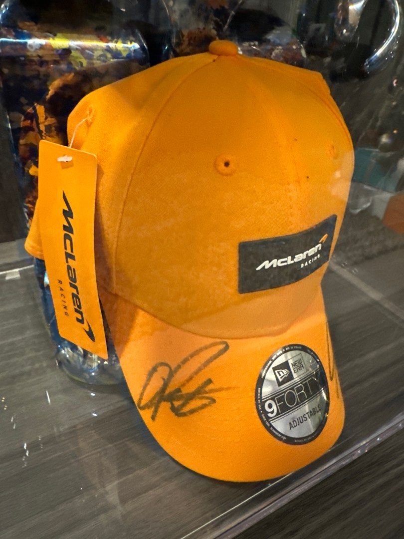 McLaren Autograph Cap - Signed Norris & Piastri (Authentic), Hobbies ...