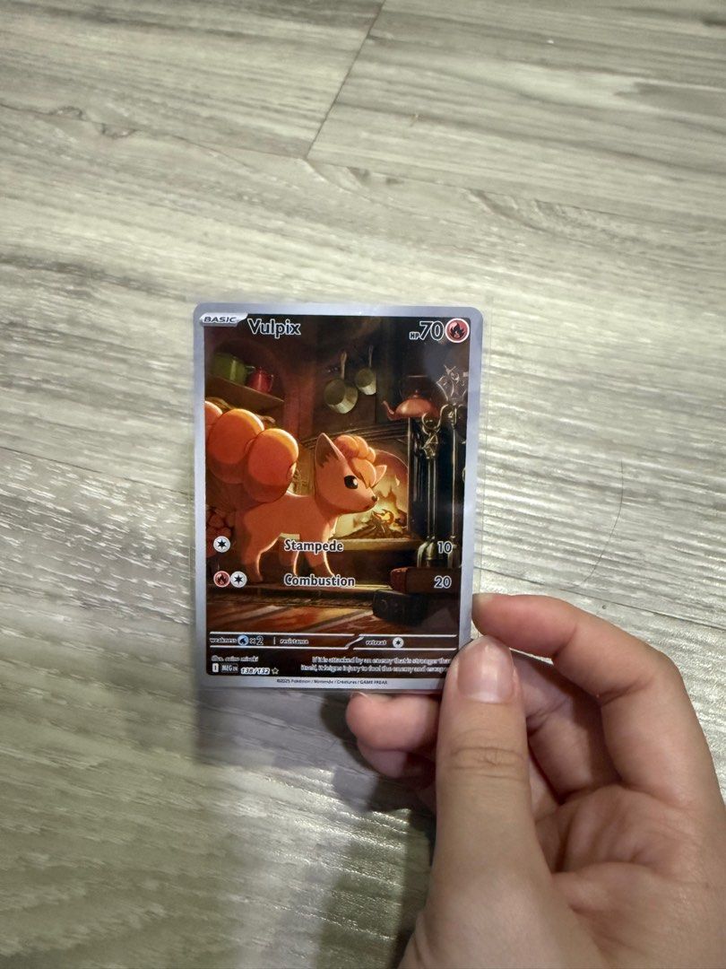 Mega evolution vulpix ir, Hobbies & Toys, Toys & Games on Carousell