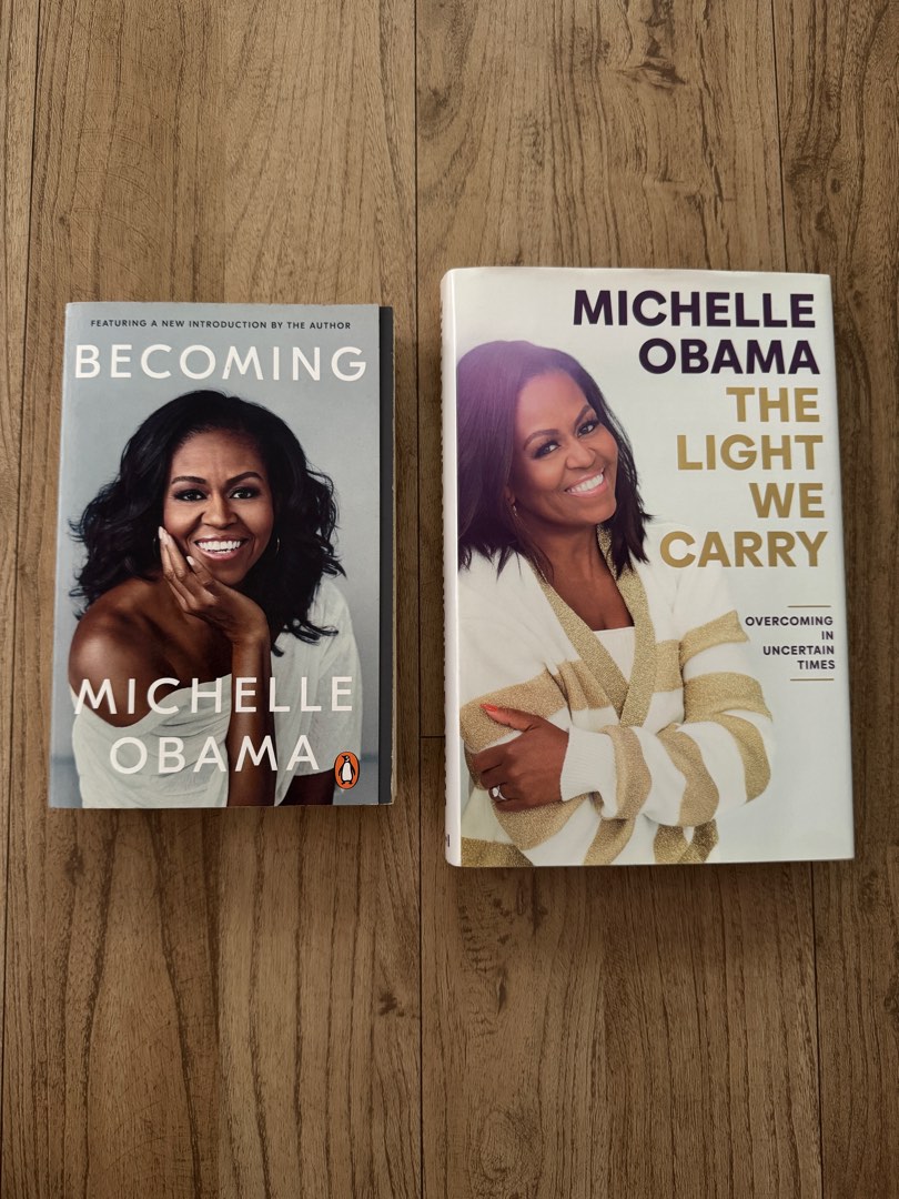 Michelle Obama books: Becoming Michelle Obama & The Light We Carry ...