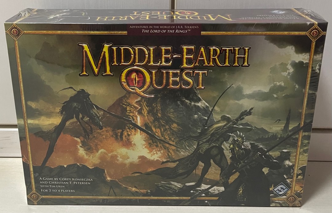 Middle-Earth Quest Board Game - Brand New and Sealed (LOTR), Hobbies ...