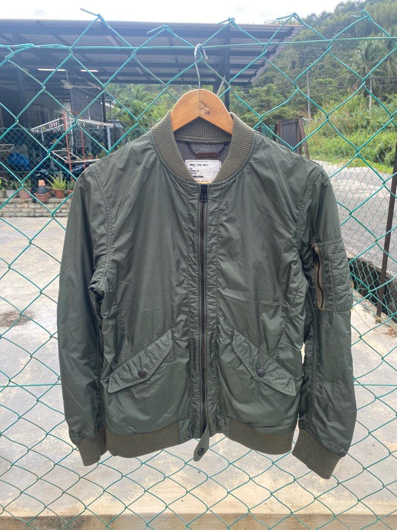 Monkey time Ma-1 bomber jacket, Men's Fashion, Coats, Jackets and ...