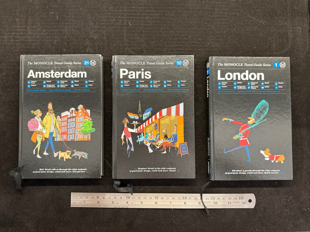 Monocle Travel Guide Series - Amsterdam, Paris, London, Hobbies & Toys ...