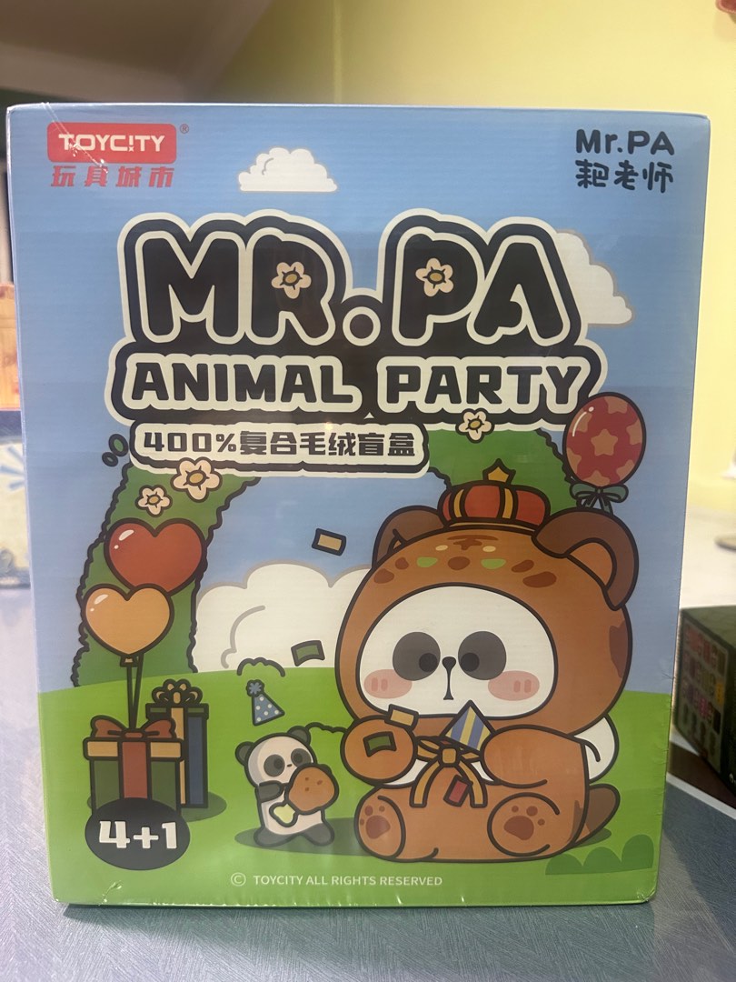 Mr PA animal party 400%, Hobbies & Toys, Toys & Games on Carousell