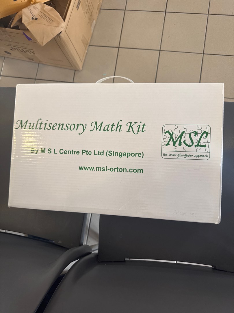 Multisensory Math Kit by MSL Centre, Hobbies & Toys, Stationery & Craft ...