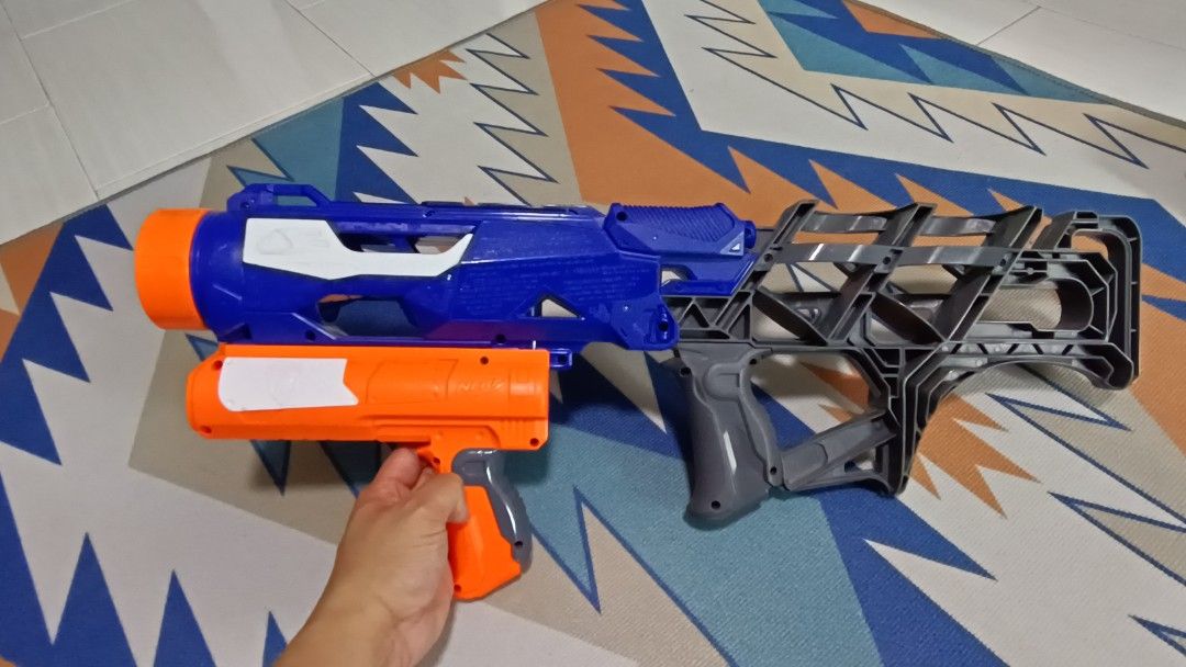 Nerf N-Strike Thunderblast Blaster, Hobbies & Toys, Toys & Games on ...