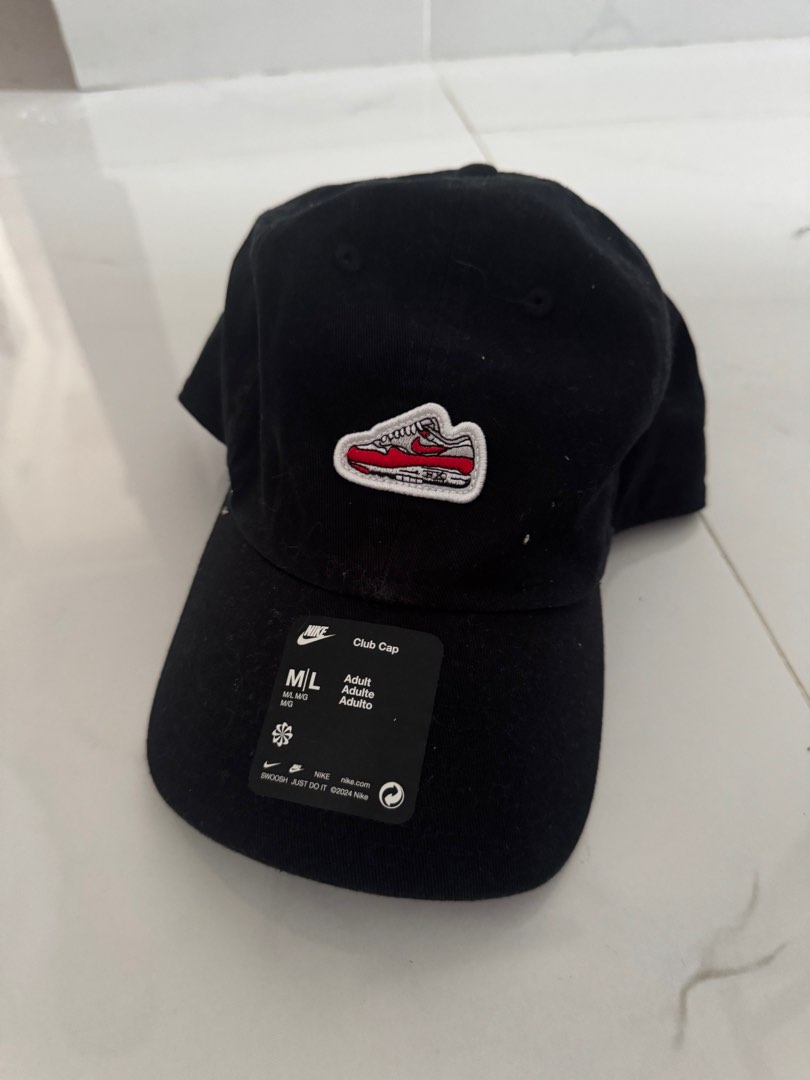 Nike Club Cap with Sneaker Patch, Men's Fashion, Watches & Accessories ...