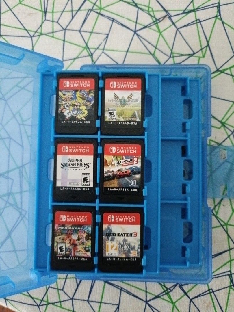 Nintendo Switch Games - Splatoon 3 and both Mario is sold, Video Gaming ...