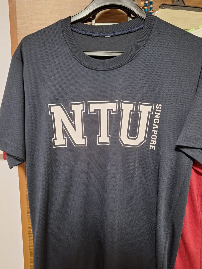 NTU Singapore Navy Blue T-Shirt, Men's Fashion, Tops & Sets, Tshirts ...